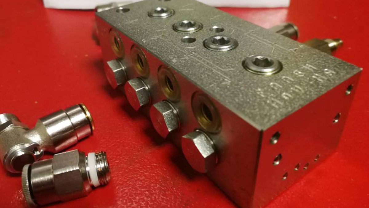 Distribuidor progresivo Raasm • Sistemas de engrase y lubricación